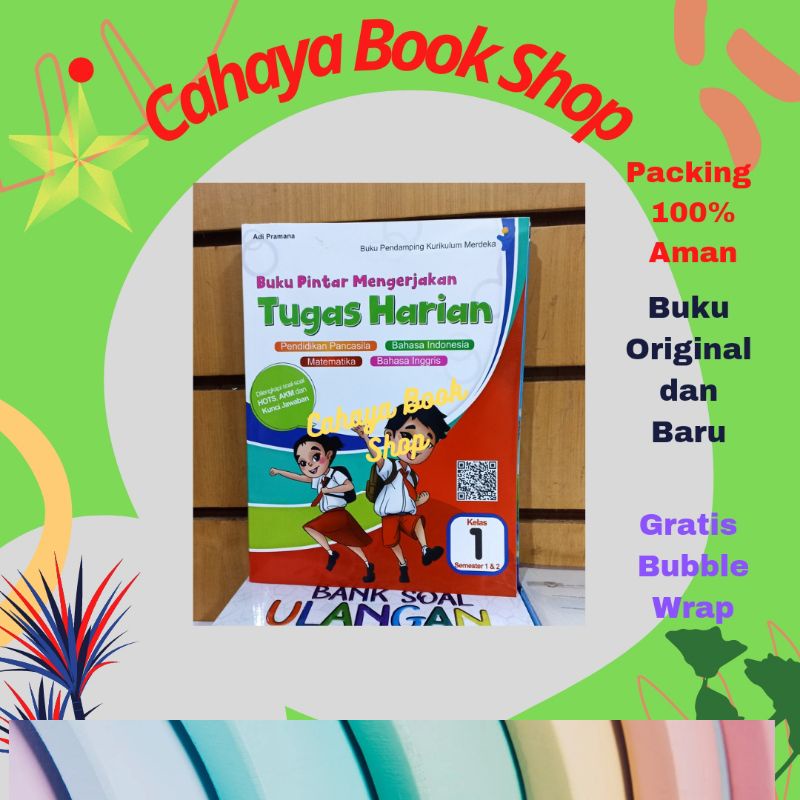 Jual Buku Pintar Mengerjakan Tugas Harian Kelas 1 Sd Semester 1 And 2