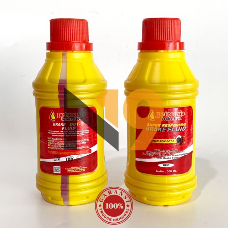Jual Oli Rem / Minyak Rem DOT 3 Merah Petroasia 300 ml | Shopee Indonesia