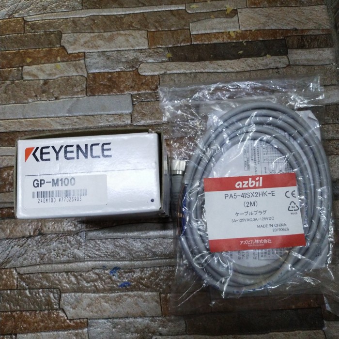 Jual Sensor Pressure Sensors Gp-M100 Keyence 1 Paket Dan Kabel Conextor ...