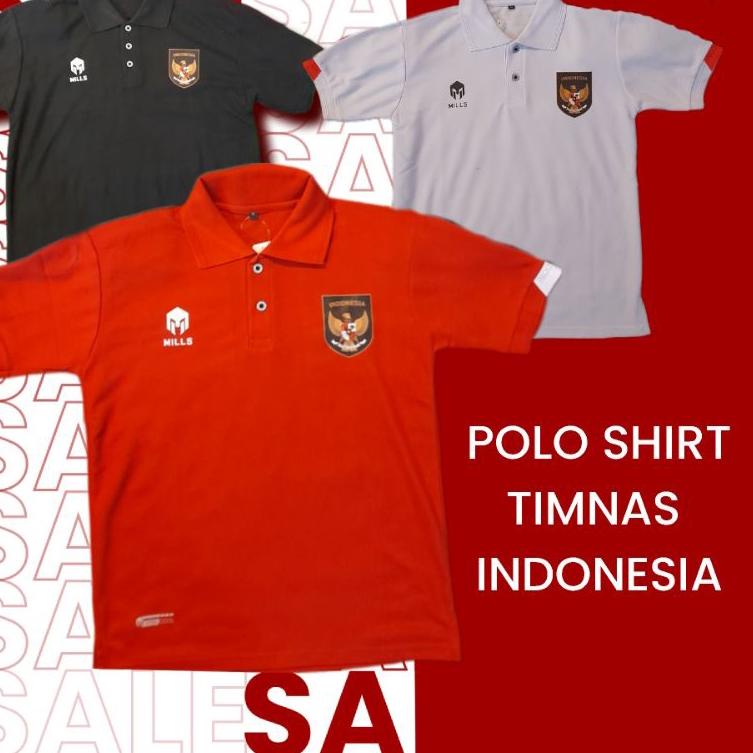 Jual POLOSHIRT TIMNAS INDONESIA 2022 / BAJU TIMNAS INDONESIA ( pilihan ...