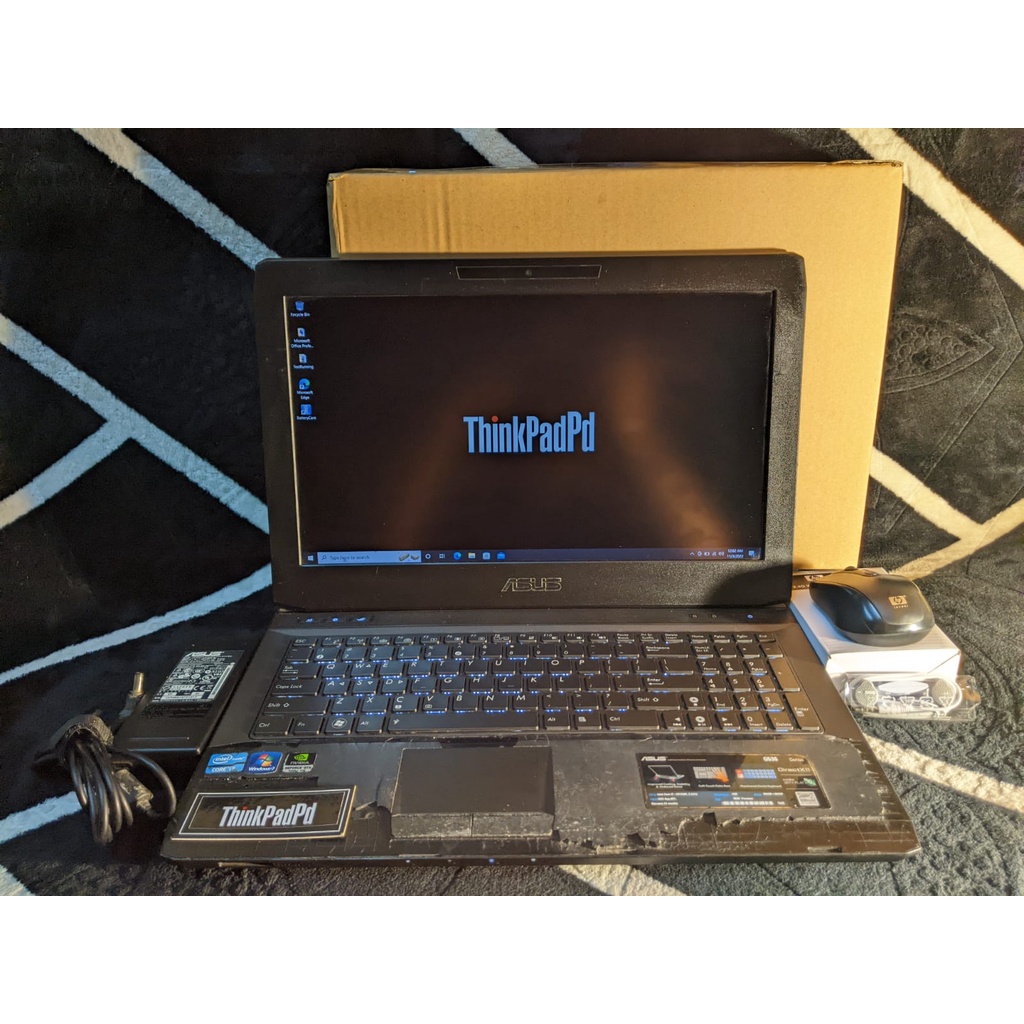 Jual Laptop Gaming Desain Asus ROG G53SW Core i7 Ram 8gb Nvidia Murah | Shopee Indonesia