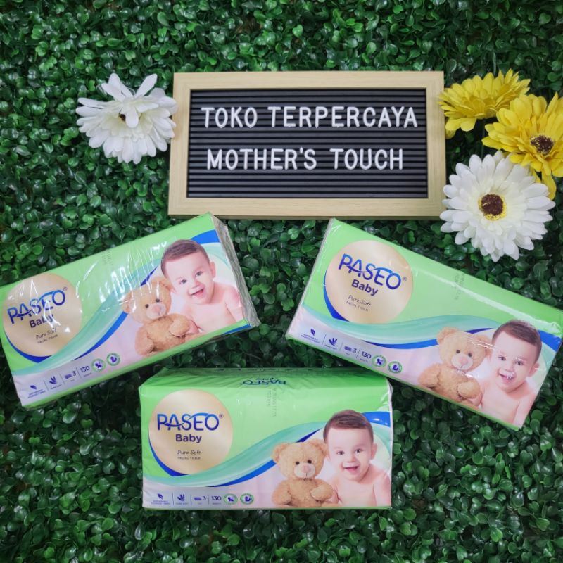 Jual Tissue Paseo Baby Tissue Tisu Wajah Bayi Pure Soft 130s 3ply ...