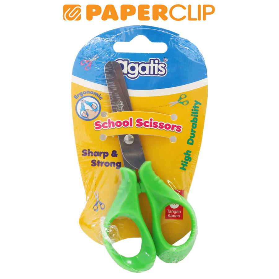 Jual GUNTING / SCISSORS AGATIS 13CM METAL LIGHT GREEN | Shopee Indonesia