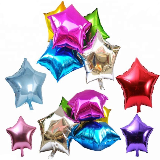 Jual Balon Foil Bintang Besar / Balon Foil Star / Balon Ulang Tahun ...