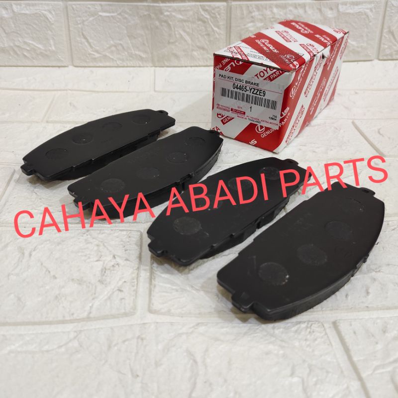 Jual kampas rem depan Hiace commuter brake pad depan toyota hiace ...