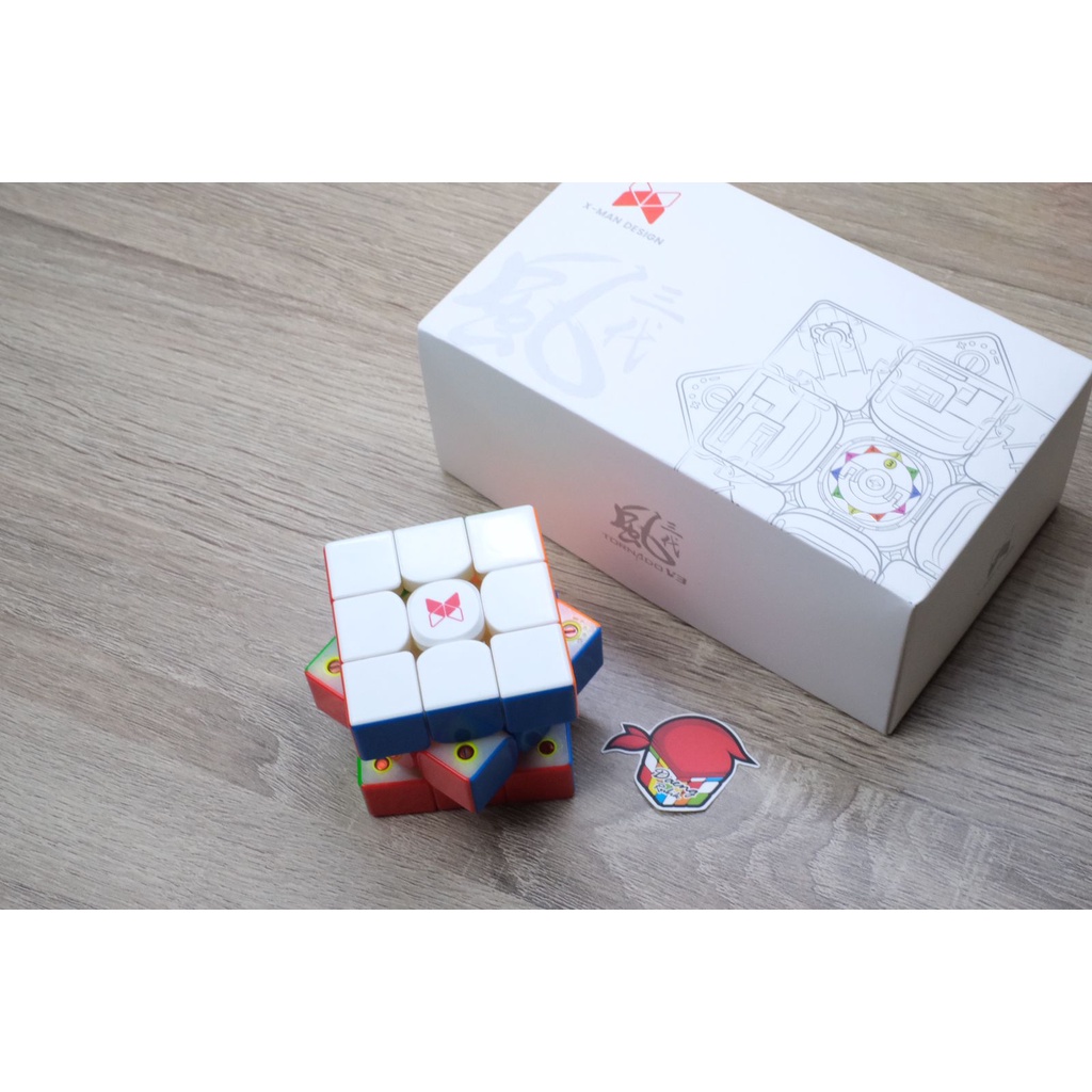 Jual CUBE X-MAN TORNADO V3M STIKERLESS - MAGNETIC V3M XMAN | Shopee ...