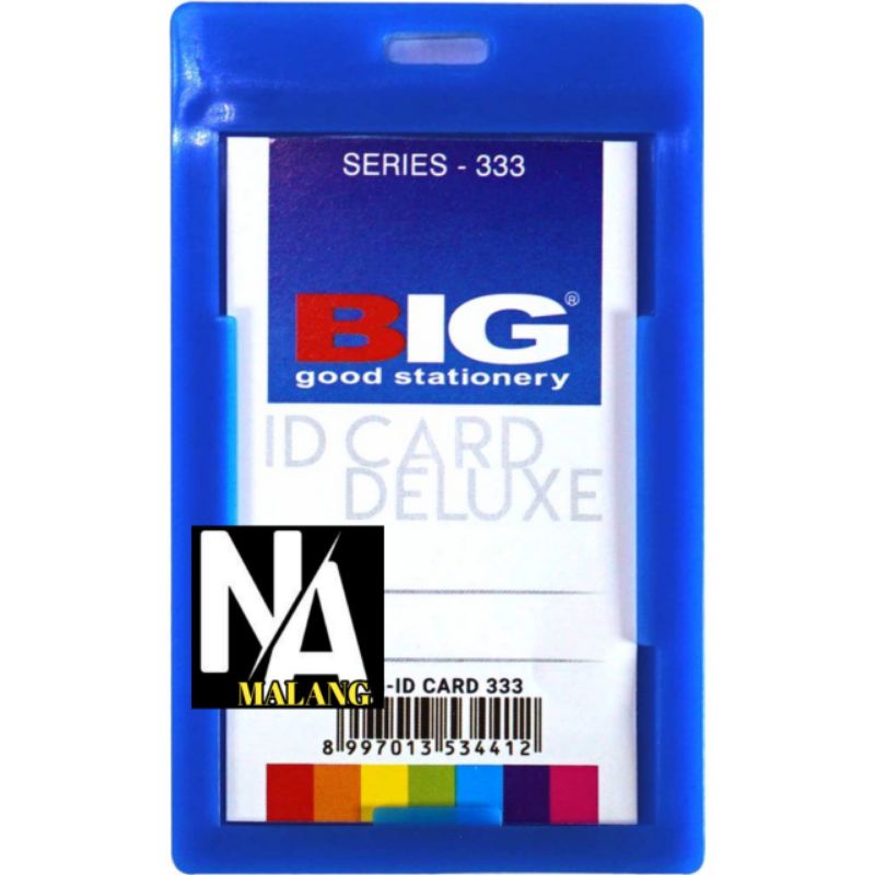 Jual Casing Kartu ID Card Name Tag Card Holder Plastik (BIRU) | Shopee ...