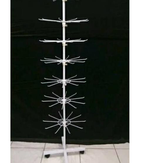 Jual ☪ RAK DISPLAY 7 SUSUN / Rak Display /Rak Putar 7 susun / Matahari ...