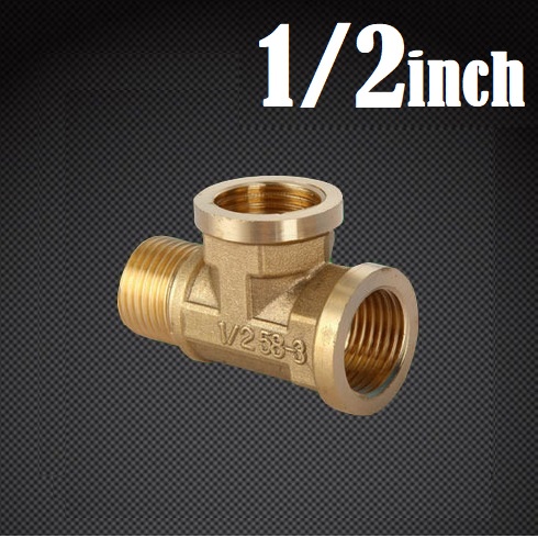 Jual Tee Drat luar dalam Kuningan / Tee Sambung pipa kran air 1/2inch | Shopee Indonesia