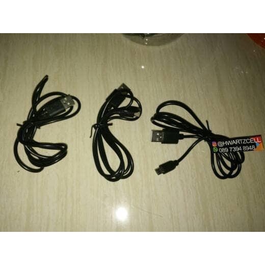 Jual kabel data hitam Fleco micro toples polos murah 2A fast charging ...