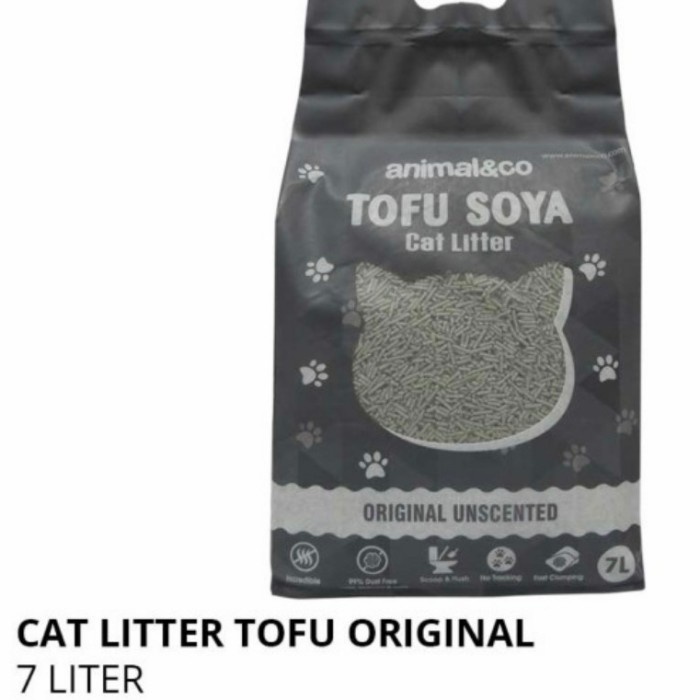 Jual Animalnco Cat Tofu 7L original pasir kucing cat litter tofu soya ...