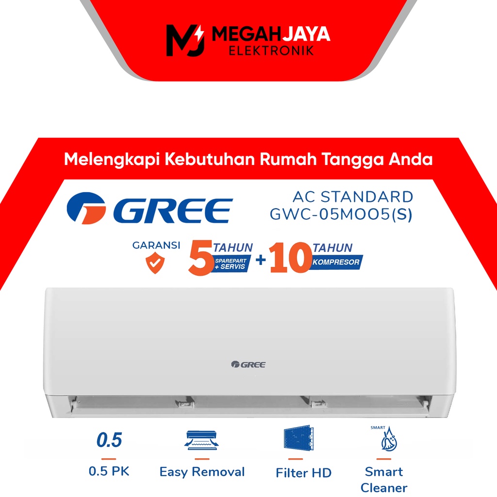 Jual [COD READY] GREE AC SPLIT GWC 05 MOO5(S) / 5MOO5 / 05MOO S (1/2 PK ...
