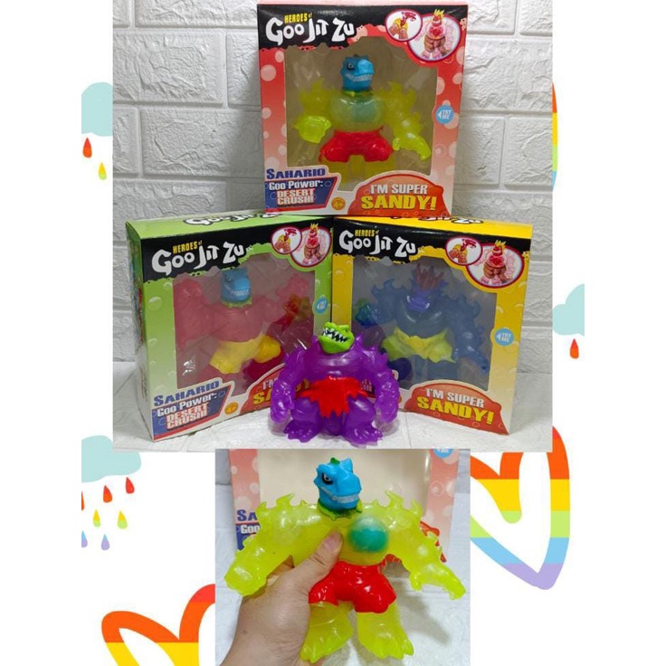 Jual Mainan Baru Splat Toy/Crushi [ Goo Jit Zu ] Bermacam Karakter ...