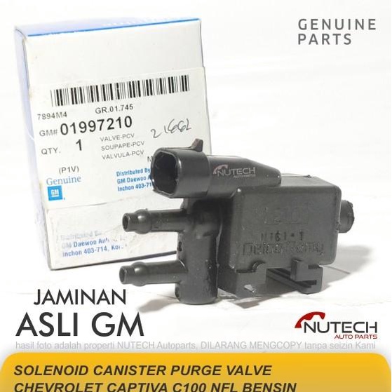 Jual Solenoid Canister Purge Valve Chevrolet Captiva C100 Nfl Bensin ...