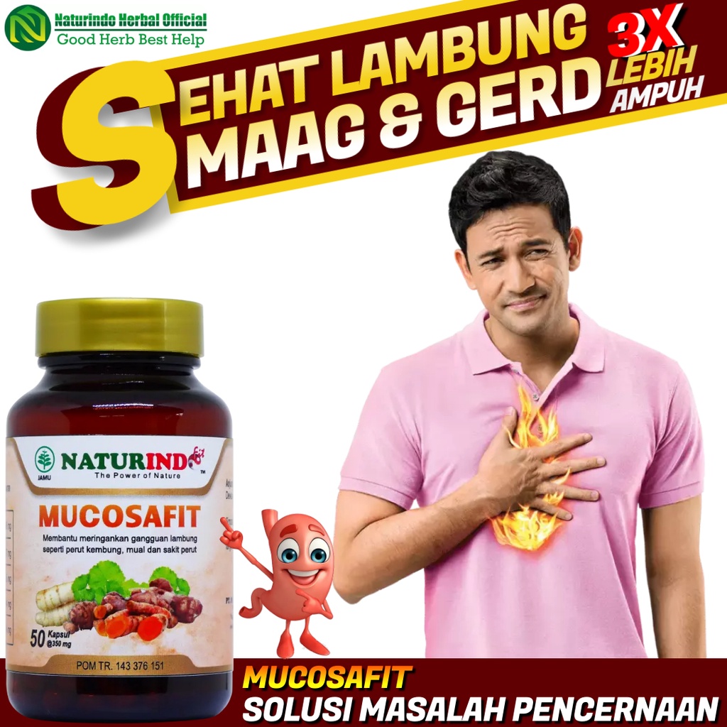 Jual Mucosafit Obat Maag Kronis Gerd Asam Lambung Sakit Perut Melilit ...