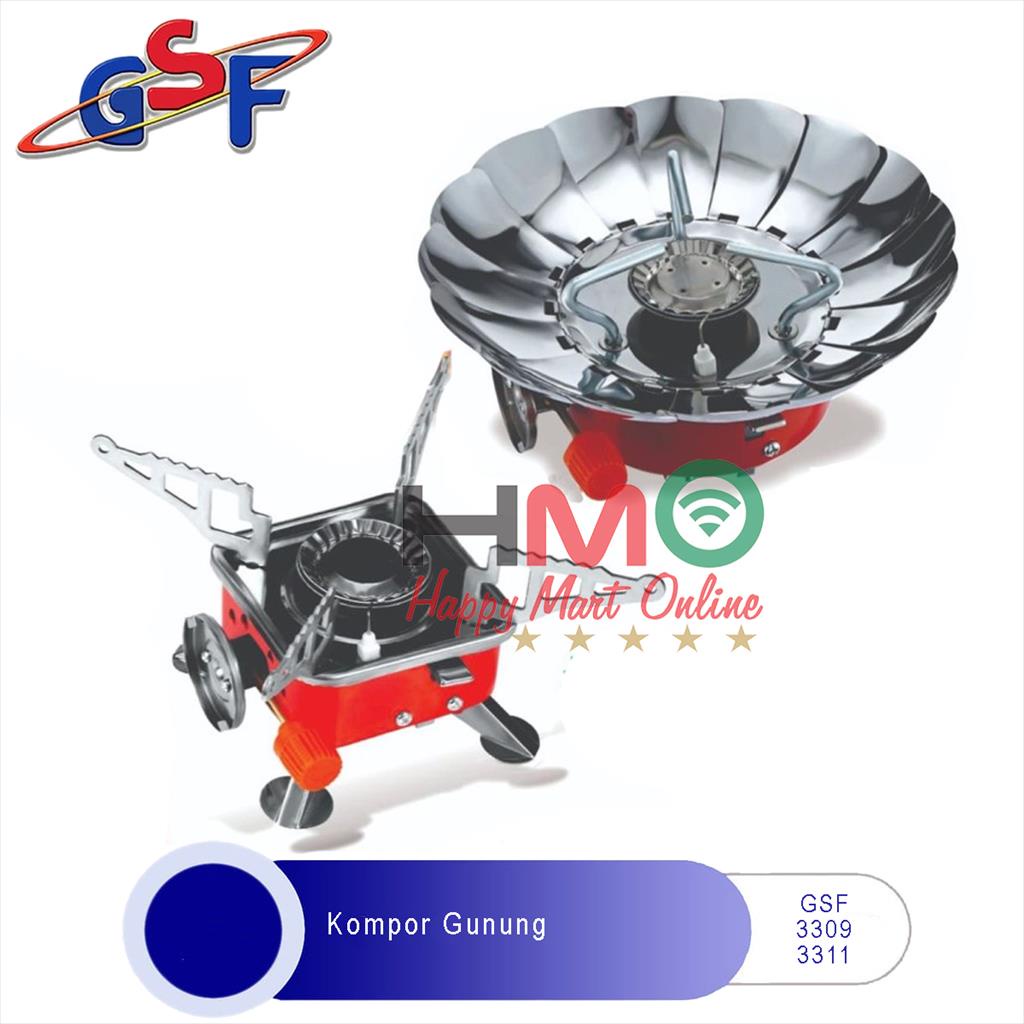 Jual GSF Kompor Camping Gunung Portable Mini GSF 3309 GSF 3311 Portable ...
