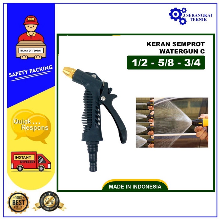 Jual Semprotan Air Pistol Taman Semprotan Air 1/2 - 3/4 Inch | Shopee ...