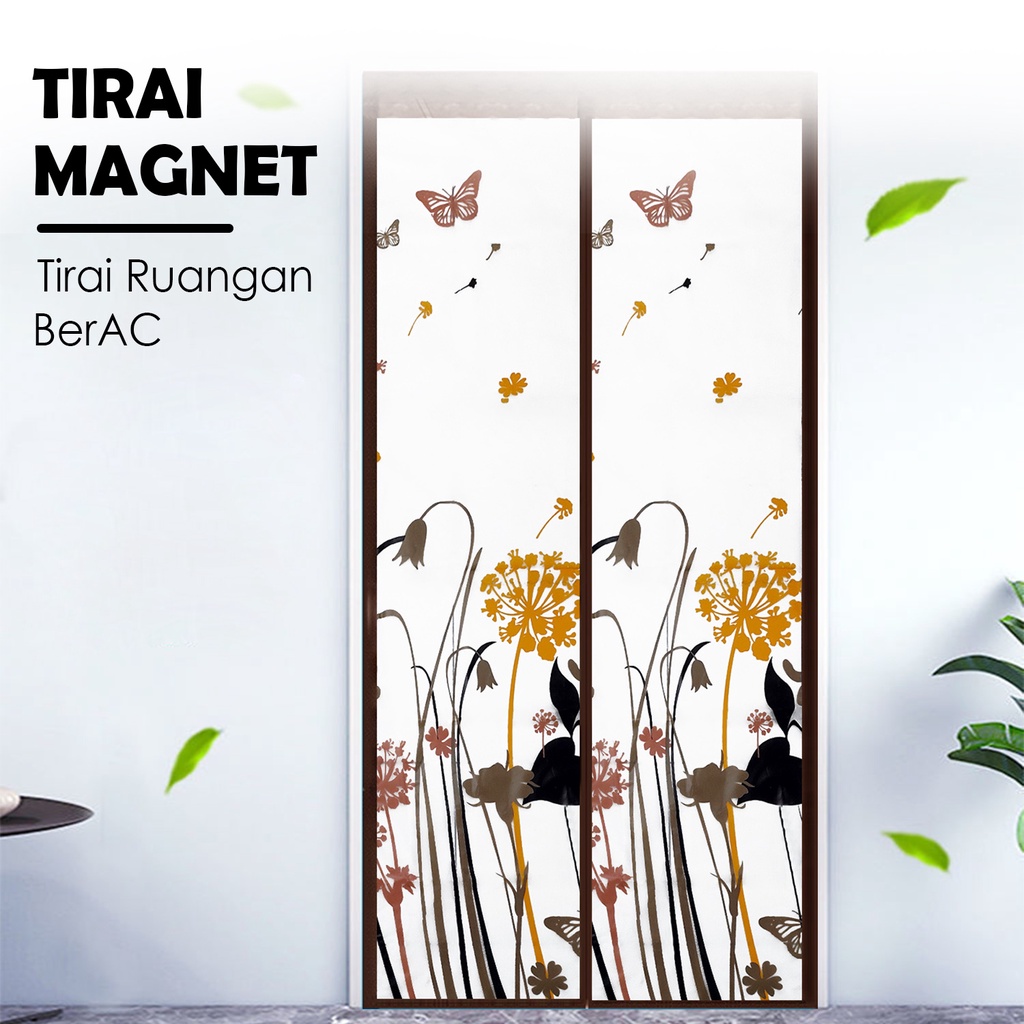 Jual Tirai Magnet Anti Nyamuk Elegan Bahan Plastik PEVA (khusus ruangan ...