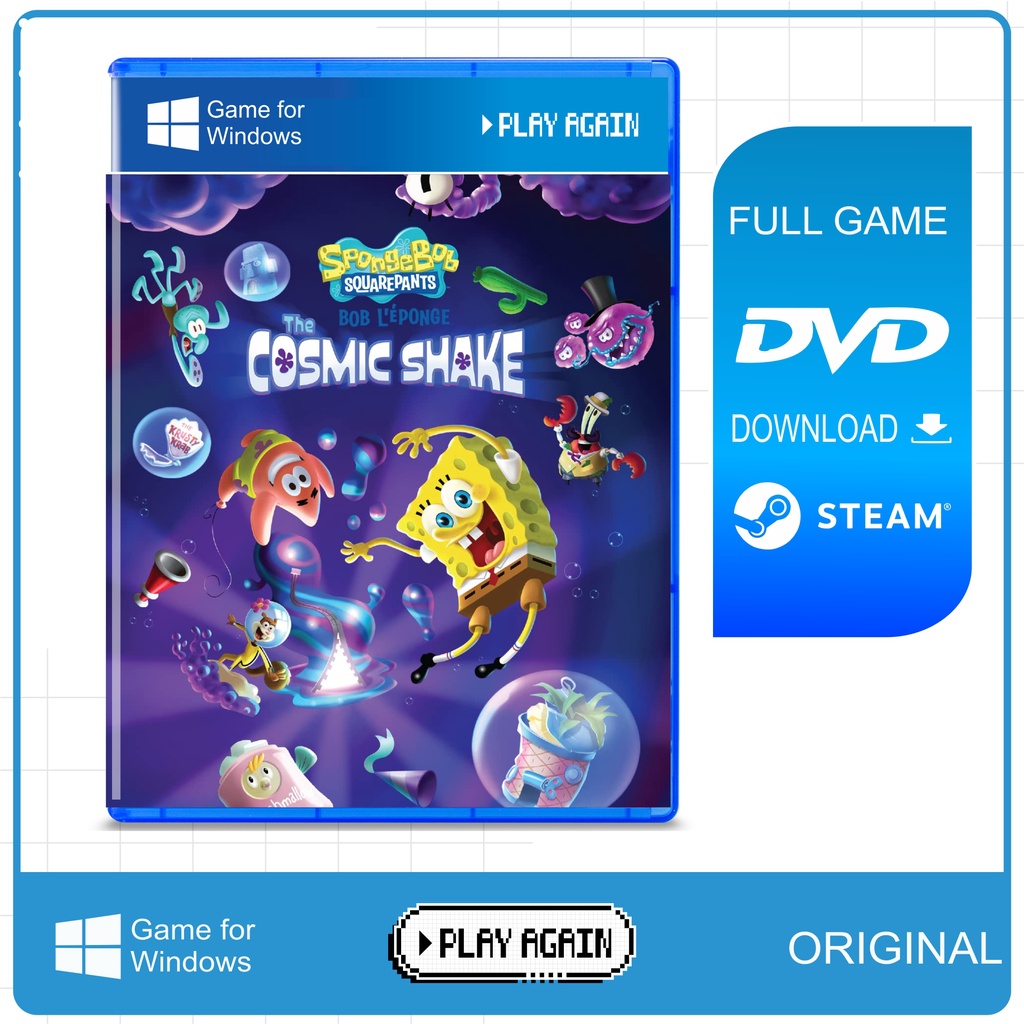 Jual SpongeBob SquarePants: The Cosmic Shake pc game | Shopee Indonesia