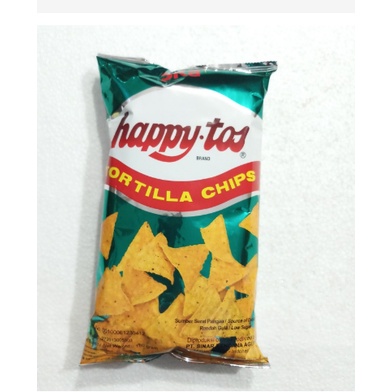 Jual Happytos Tortilla Chips Kripik Jagung Pilihan enak murah isinya ...