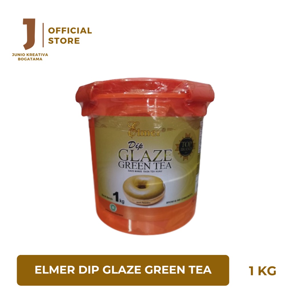 Jual Elmer Dip Glaze Green Tea 1 Kg | Shopee Indonesia