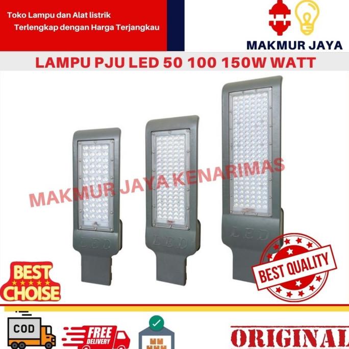 Jual Lampu Jalan Pju Led Street Light Pju 50 100 150 W Watt Lampu Jalan ...