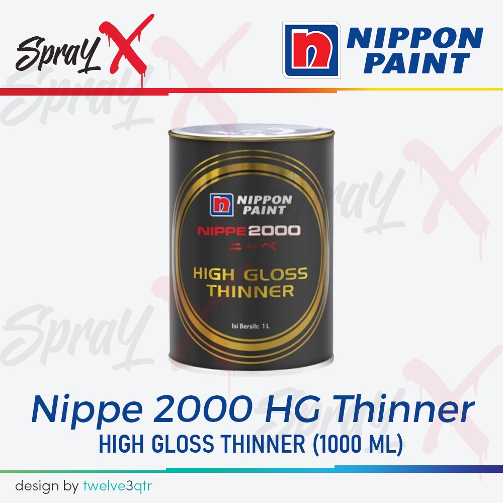 Jual NIPPE 2000 HIGH GLOSS THINNER 1 LITER | Shopee Indonesia