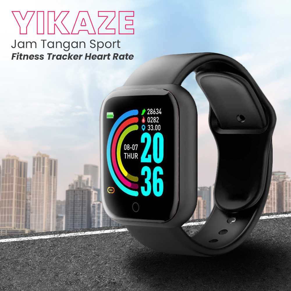 Jual Jam Tangan Sport Fitness Tracker Heart Rate - D20S | Shopee Indonesia