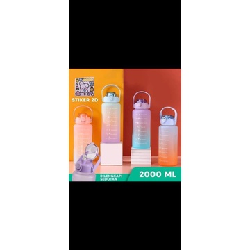 Jual botol air minum viral kapasitas botol air 2L | Shopee Indonesia