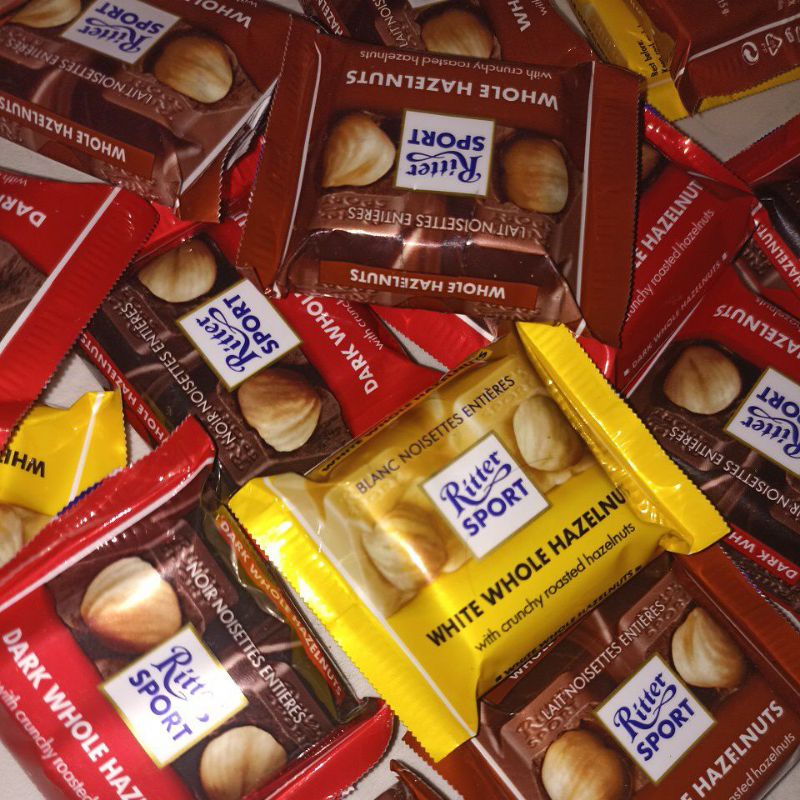 Jual ritter sport mini nut selection 7pc | Shopee Indonesia