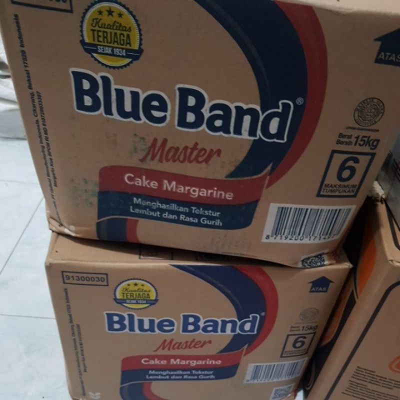 Jual blue band master cake margarine repack 1kg | Shopee Indonesia