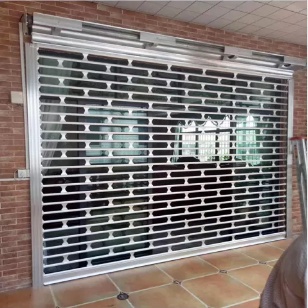 Jual Roller Shutter Door Crystal KAD / High Speed Door / Pintu Otomatis ...