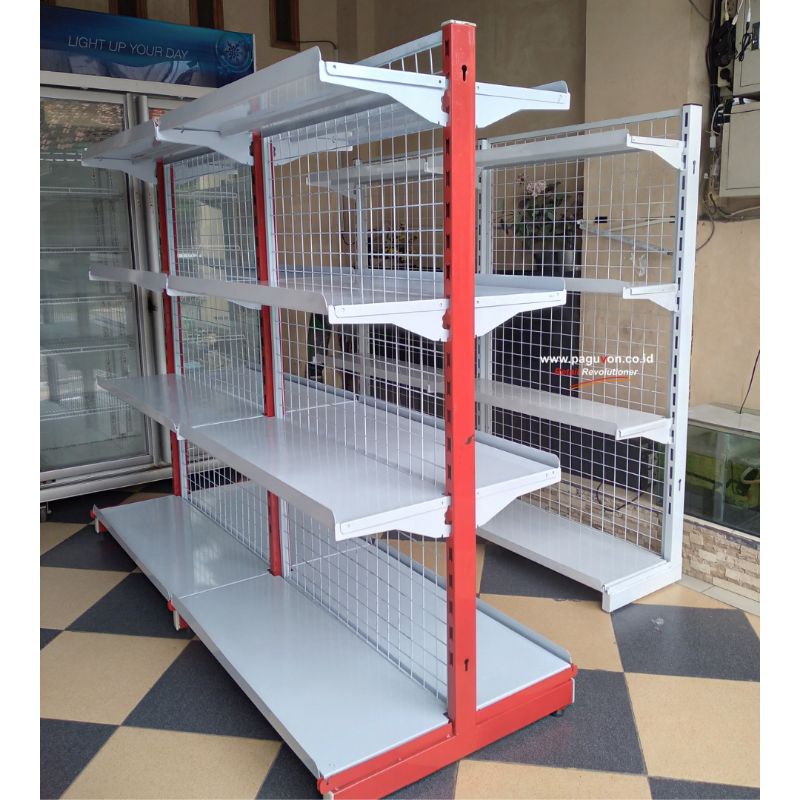 Jual Rak Minimarket Double 170cm | Shopee Indonesia