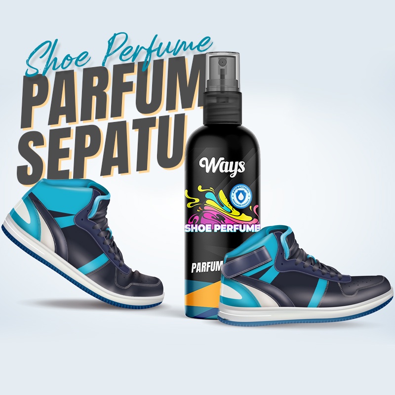 Jual [A045] WAYS Shoe Parfum Sepatu & Helm Multiguna / Spray Perfume ...