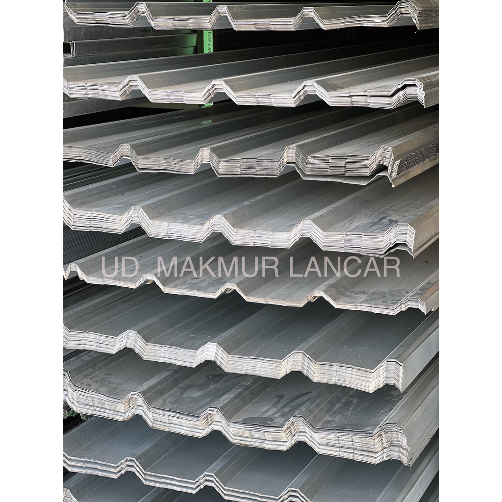 Jual ATAP GALVALUM SPANDECK/SPANDEK/SPANDEX/ATAP GEL. 5 [PJG 0.5 M ...