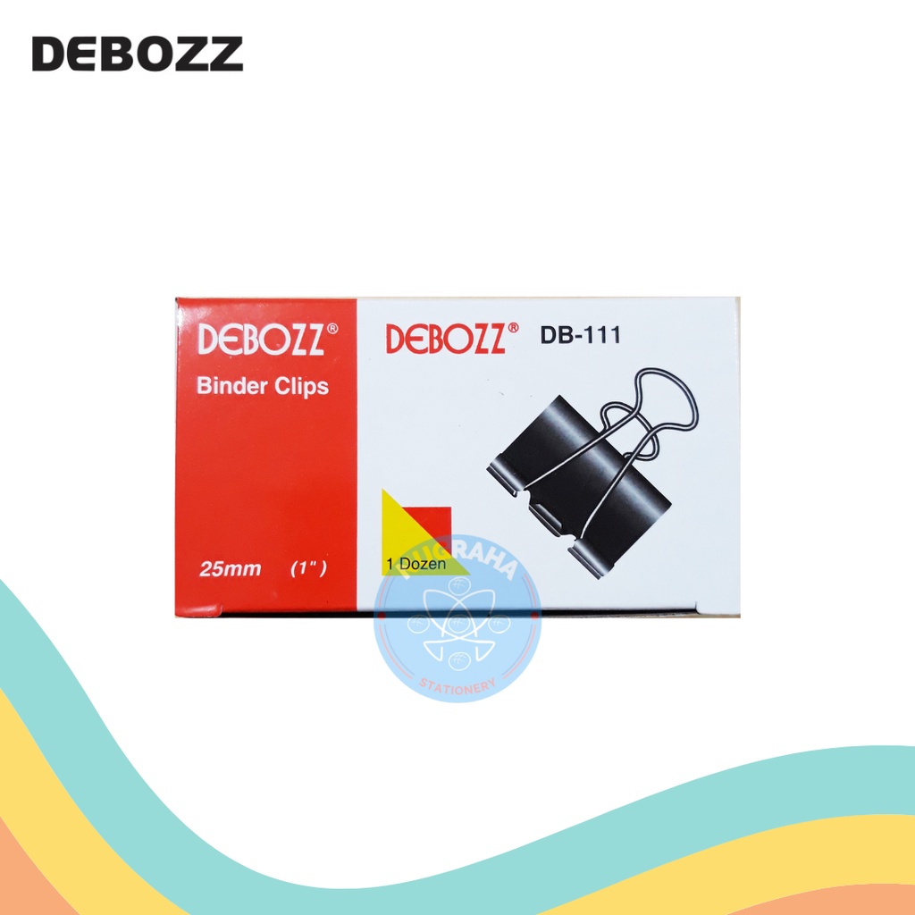 Jual BINDER CLIP DEBOZZ 111 (1 PACK) | Shopee Indonesia
