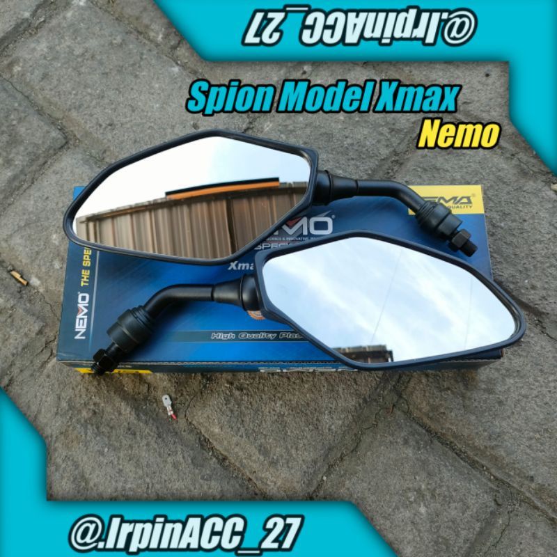 Jual Spion Ducati NEMO 1007 1008 Spion Model XMAX ORIGINAL NEMO Vario ...