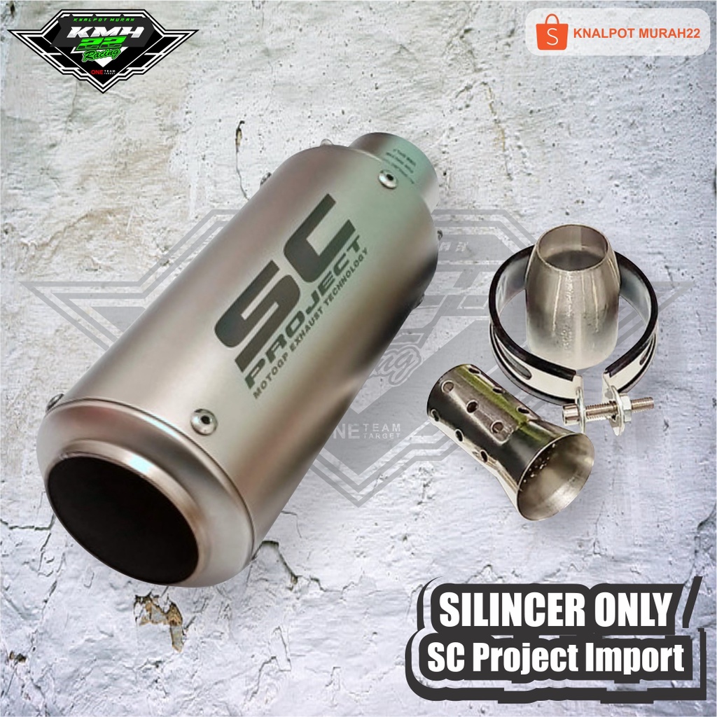 Jual Knalpot SC-Project CR-T Import (Silencer Only) For ADV 150 ...