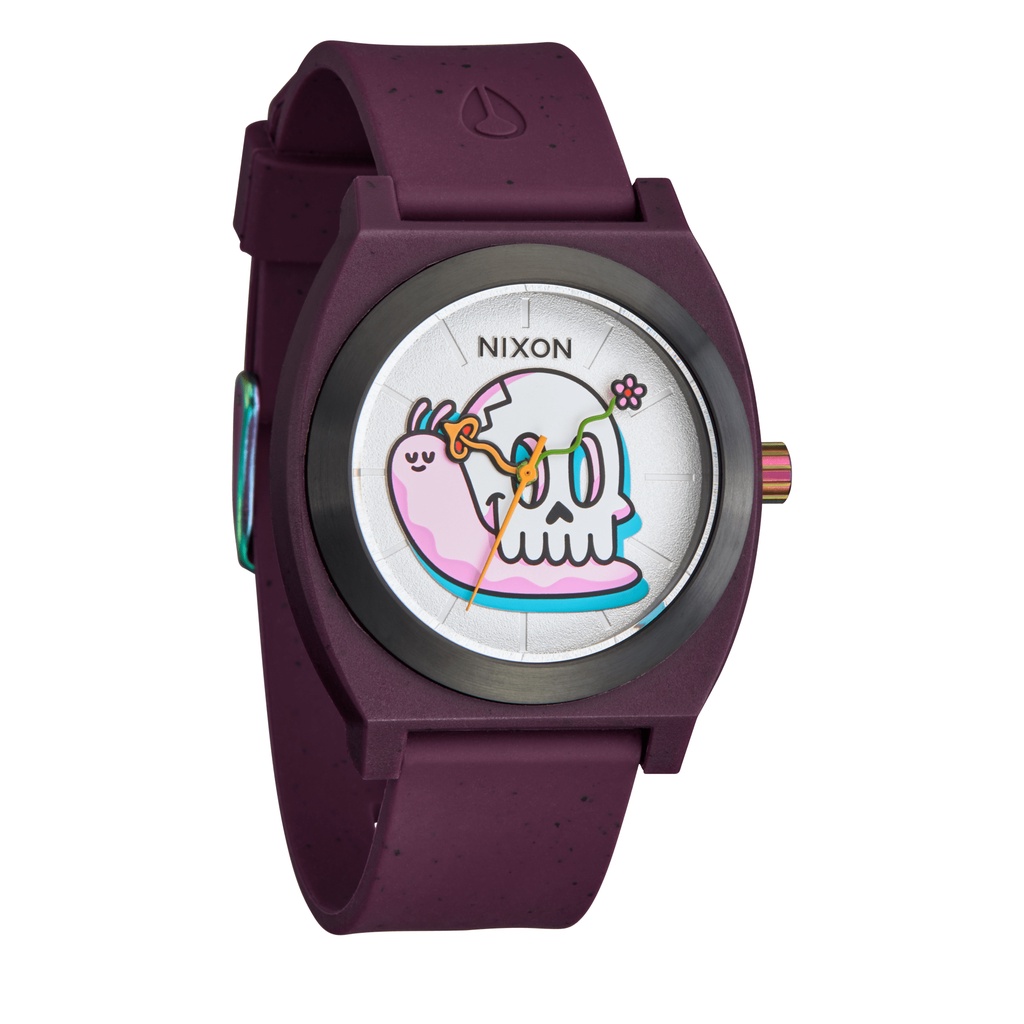Jual Nixon Time Teller OPP Hannah Eddy Purple A1366230 | Shopee Indonesia