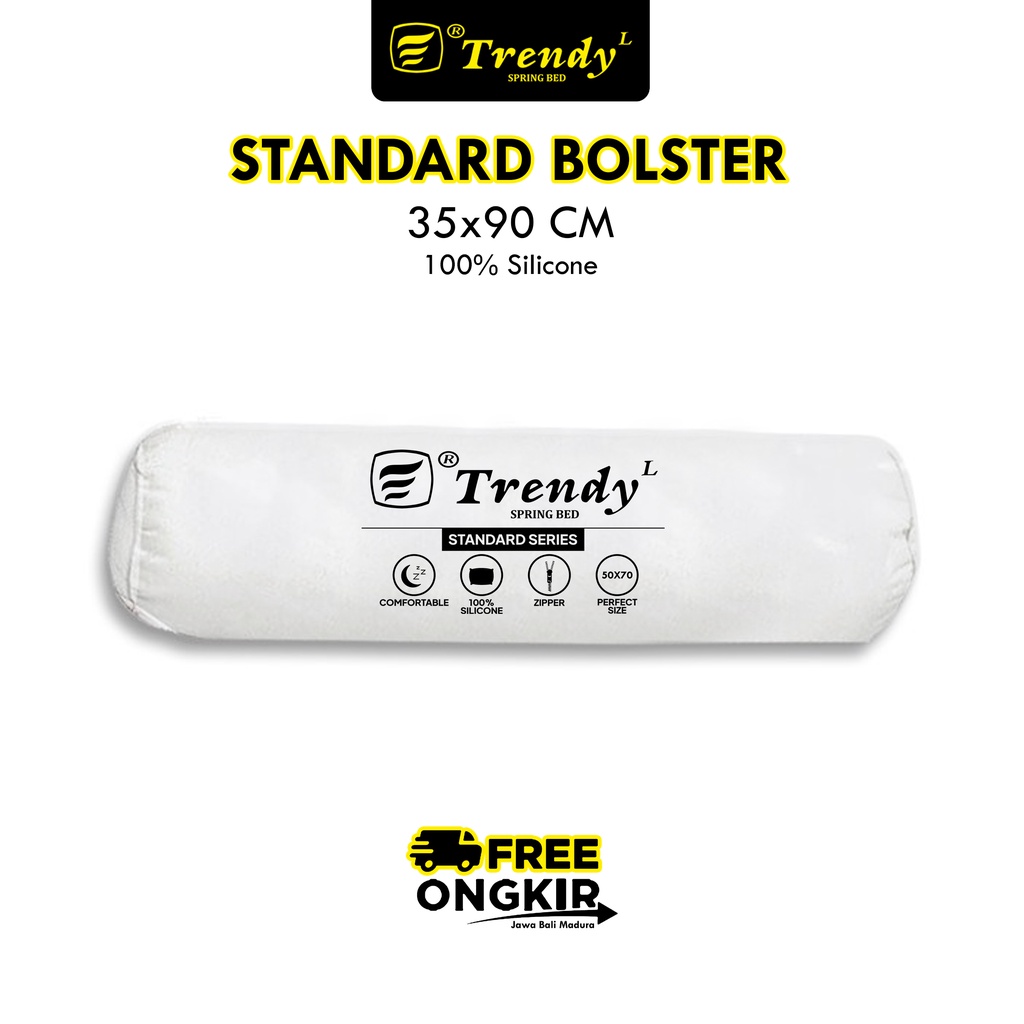Jual Trendy Guling 100% Silicone 35x90 cm | Shopee Indonesia