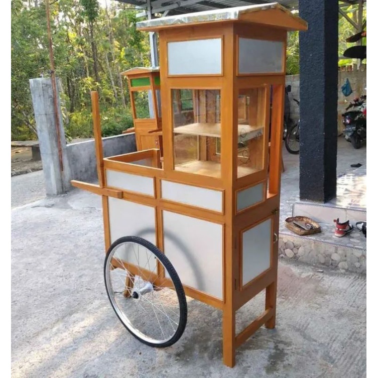 Jual Gerobak Cilok Keliling Roda Besar | Shopee Indonesia