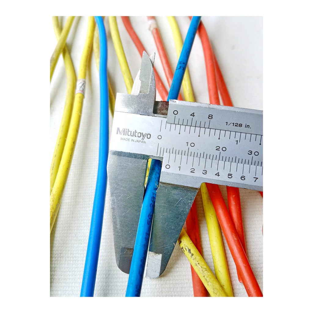 Jual Kabel Teflon bekas Antenna BTS Diameter 4mm, Inner 1mm | Shopee ...