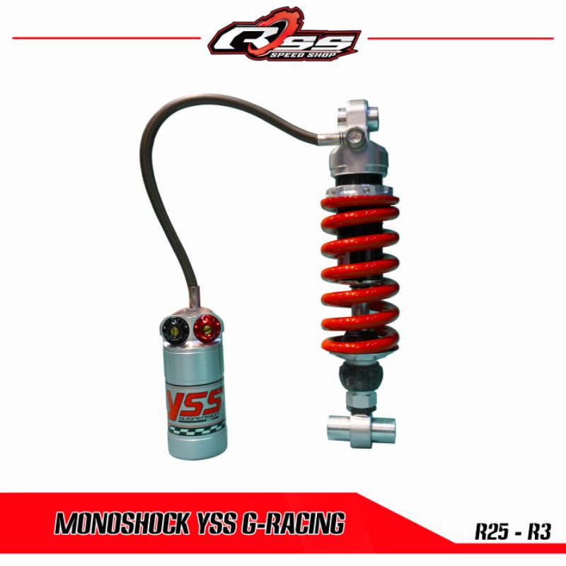 Jual MONOSHOCK YSS G-RACING YAMAHA R25/R3 | Shopee Indonesia