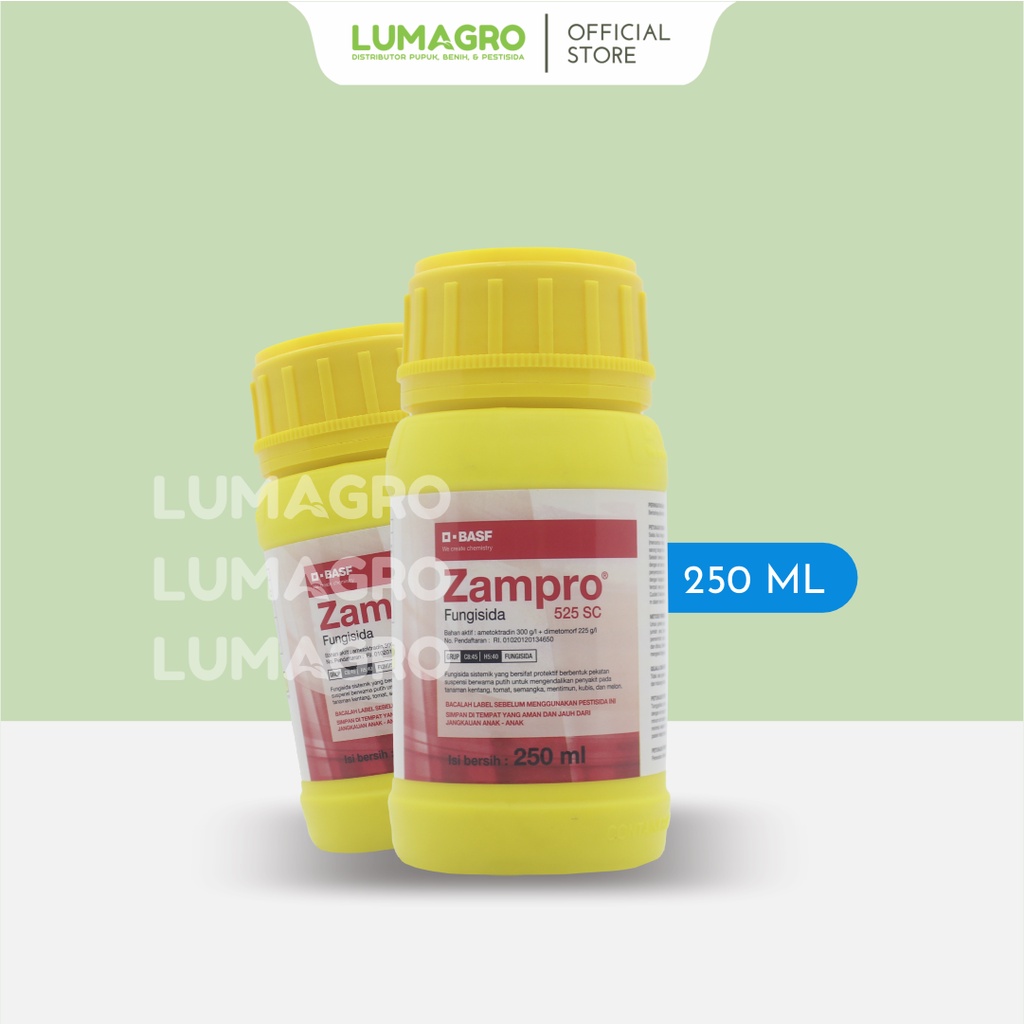 Jual Fungisida Zampro 250ml Ametoktradin Dimetomorf Mengendalikan Busuk ...
