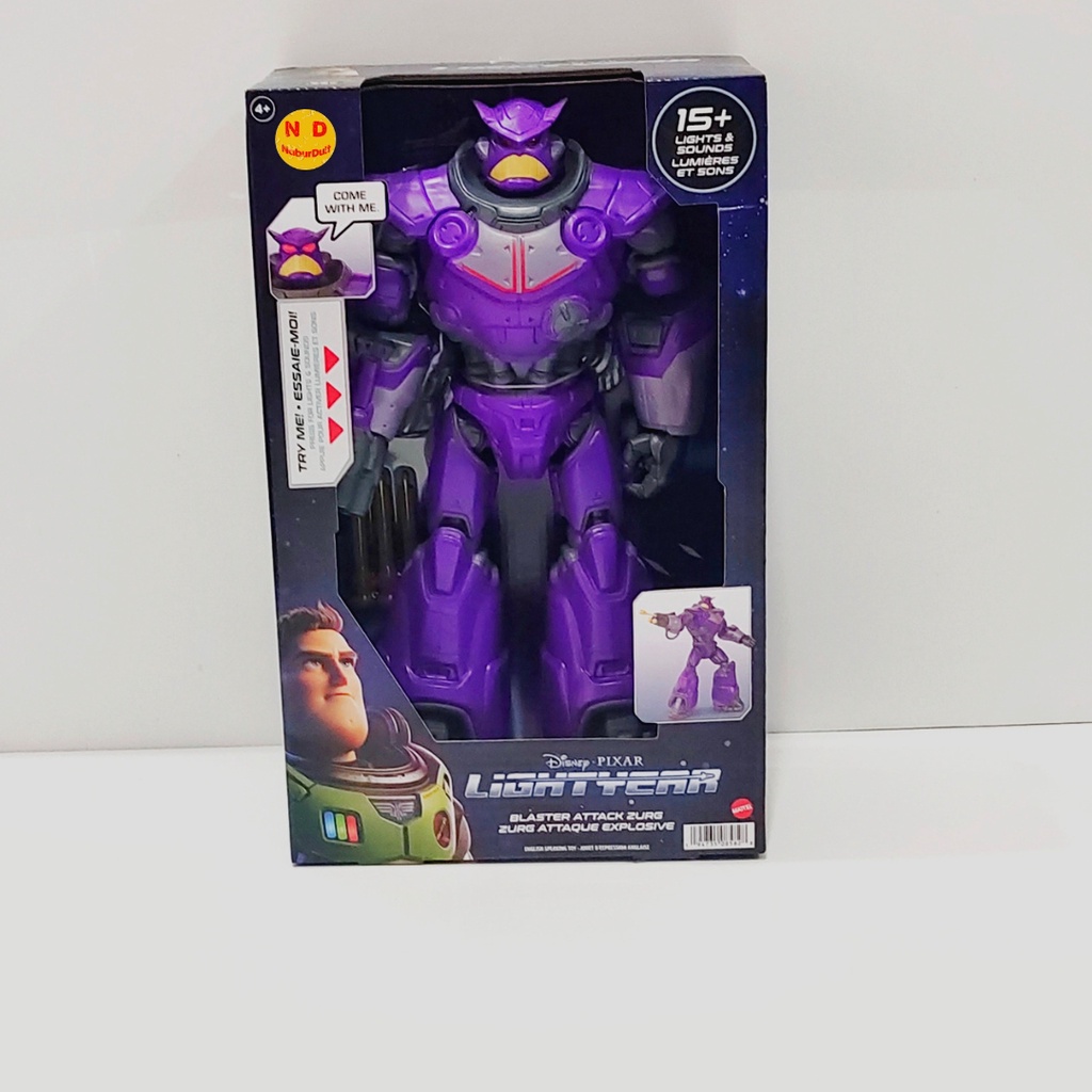 Jual Disney and Pixar Lightyear Blaster Attack Zurg - Mainan Action ...
