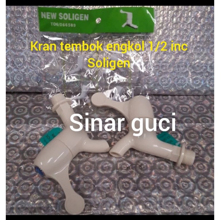 Jual Kran PVC Besar Tembok Engkol S1 Soligen Perlusin isi 12 Pcs ...