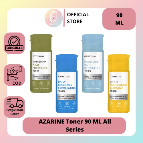 Jual Qeila - AZARINE Toner 90 ML Multi Acids Glowing | Moisture Rich ...