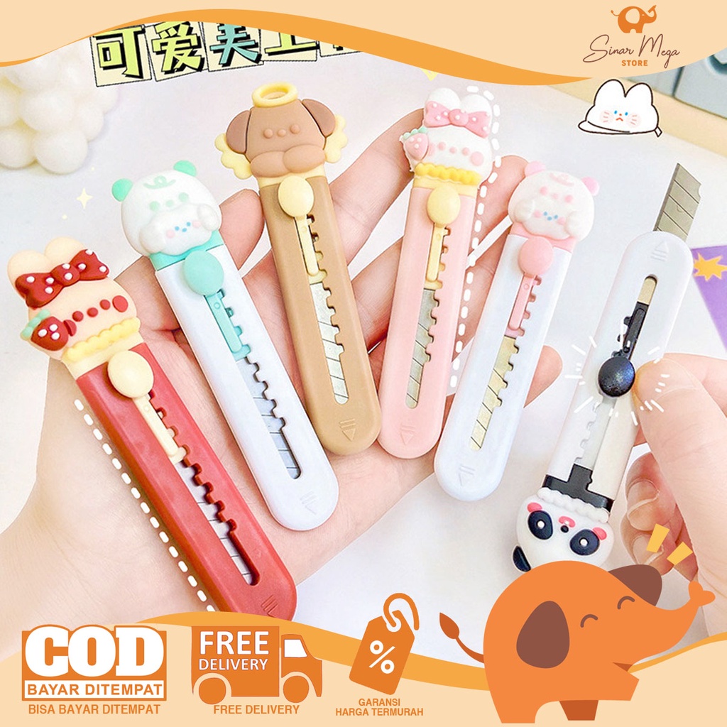 Jual Milky Cute Animal Mini Paper Cutter / Cutter Mini Bentuk Hewan ...