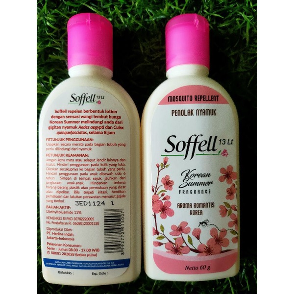 Jual sofel botol 60 ml hand body lotion anti nyamuk | Shopee Indonesia