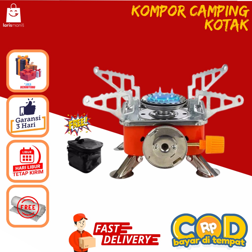 Jual Kompor camping kotak Kovar Matougui , lengkap , mini , portabe ...